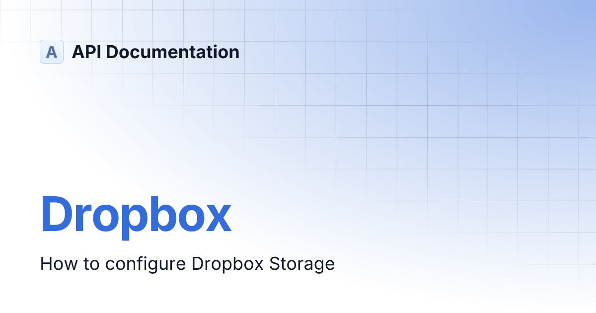 Dropbox | API Documentation